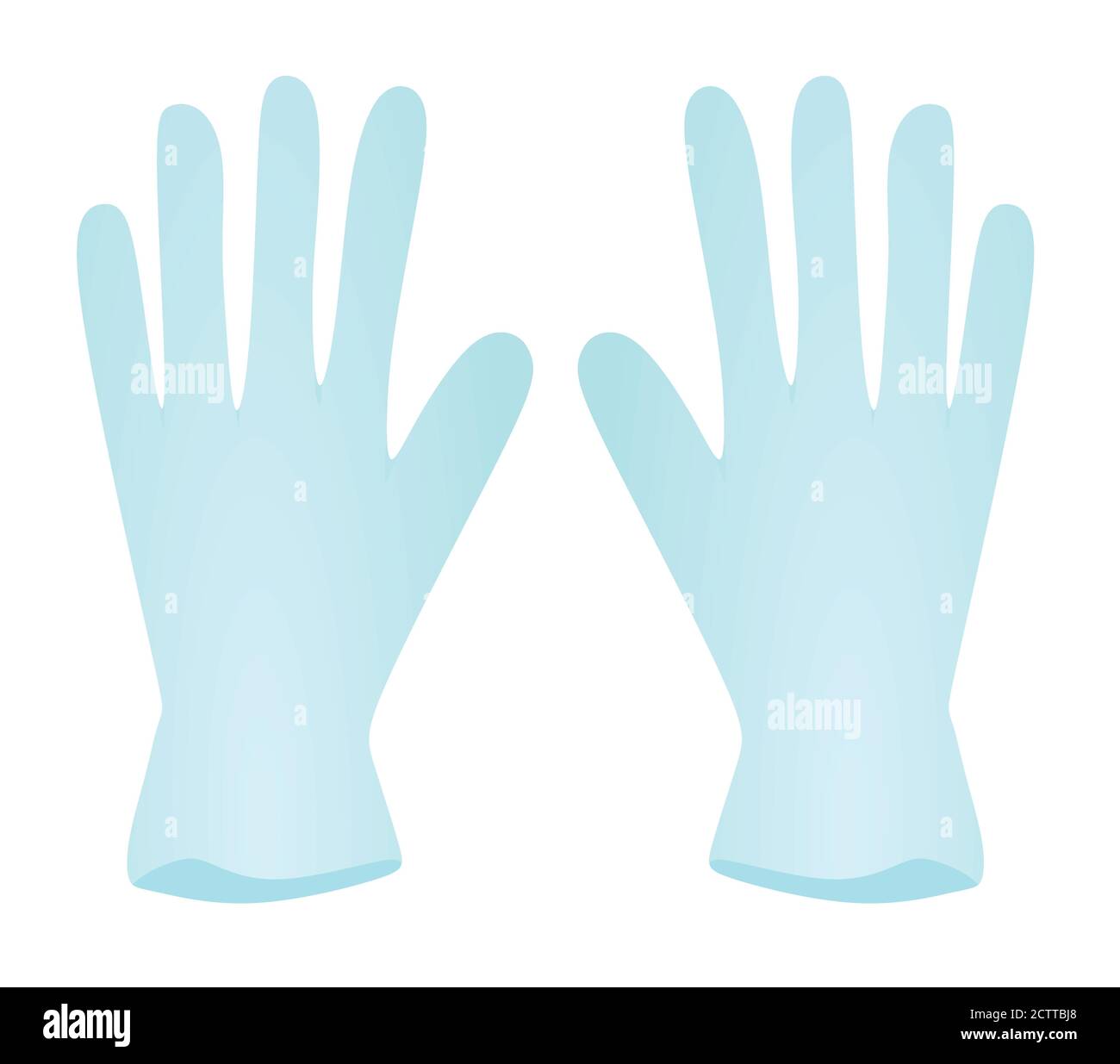 Hygienic latex gloves. vector illustration Stock Vector Image & Art - Alamy