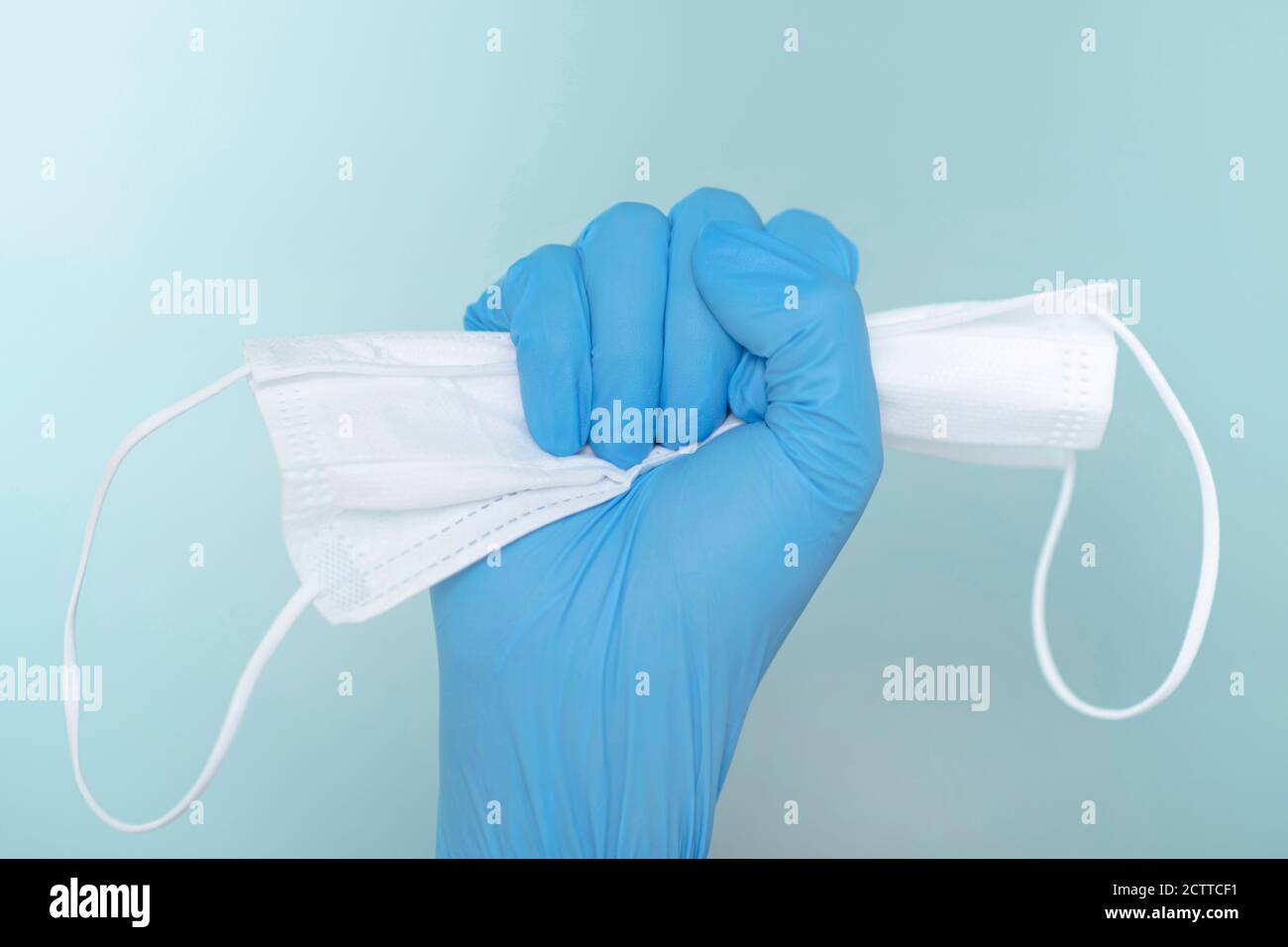 Science, chemistry, biology, and medicine concept, scientist with ...