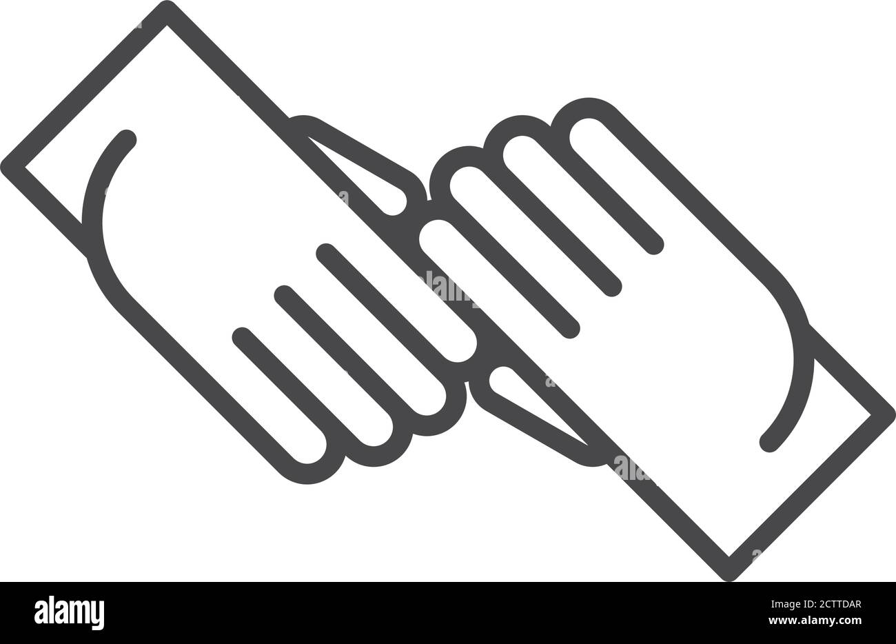 international human rights day hands together support vector ...