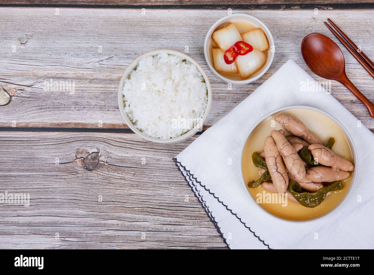 Delicious Korean food, a collection of various Korean dishes 032 Stock ...