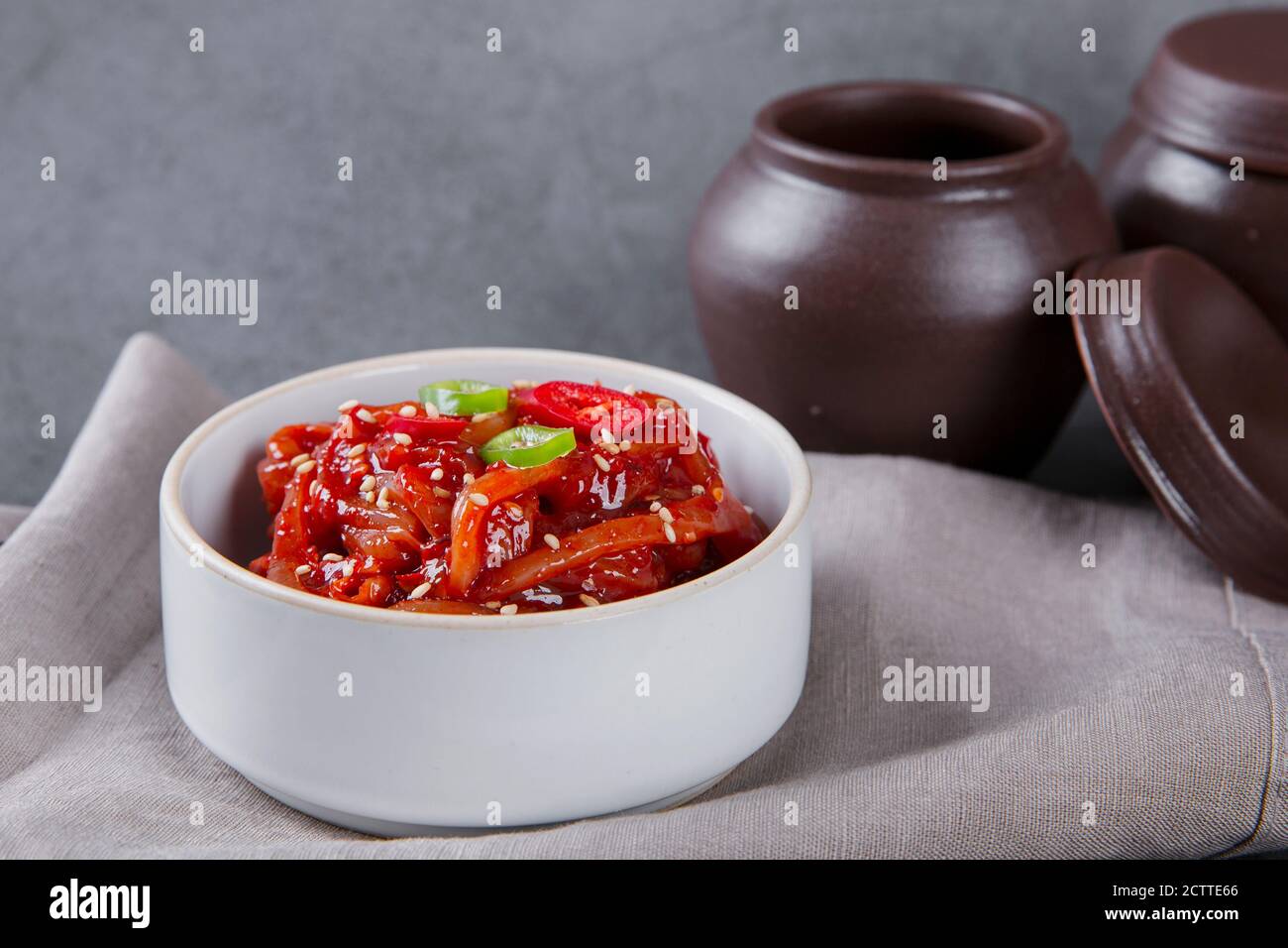 Delicious Korean food, a collection of various Korean dishes 076 Stock ...