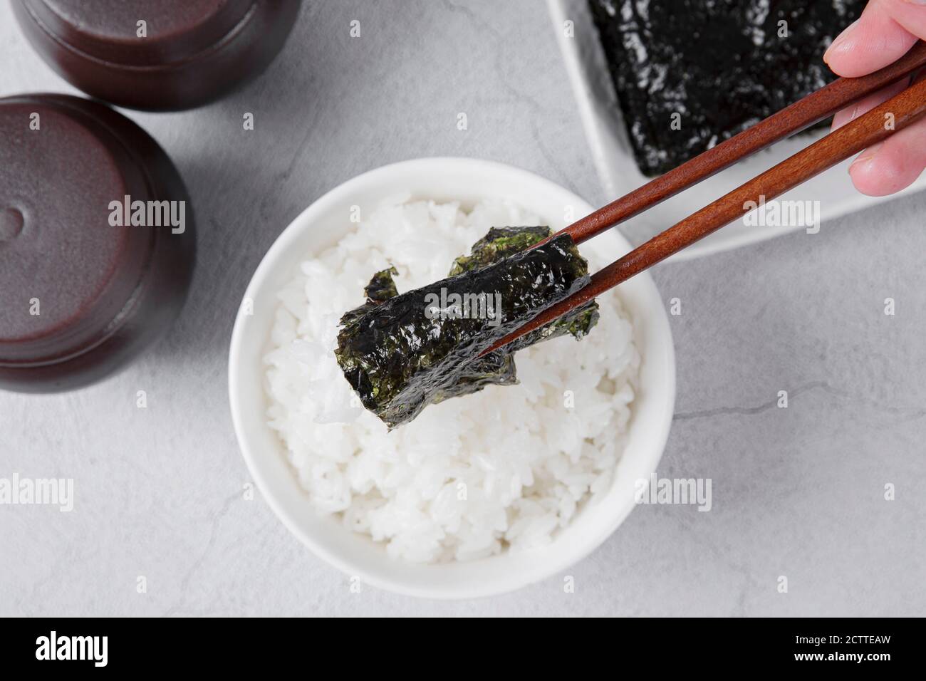 Delicious Korean food, a collection of various Korean dishes 143 Stock ...