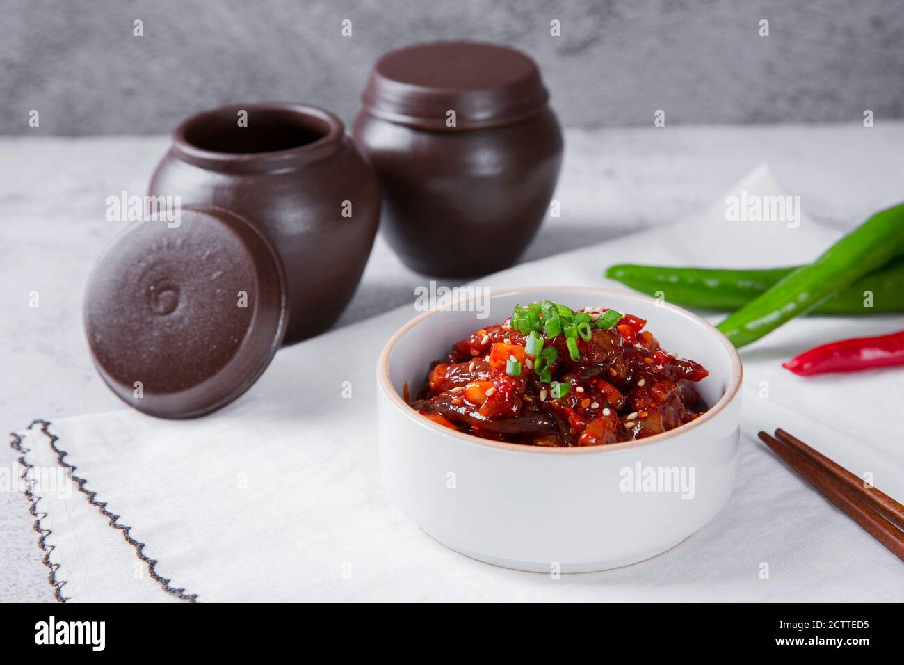 Delicious Korean food, a collection of various Korean dishes 161 Stock ...