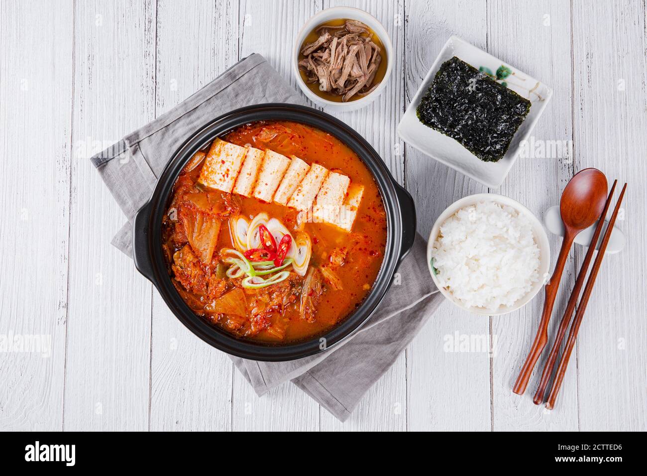 Delicious Korean food, a collection of various Korean dishes 174 Stock ...