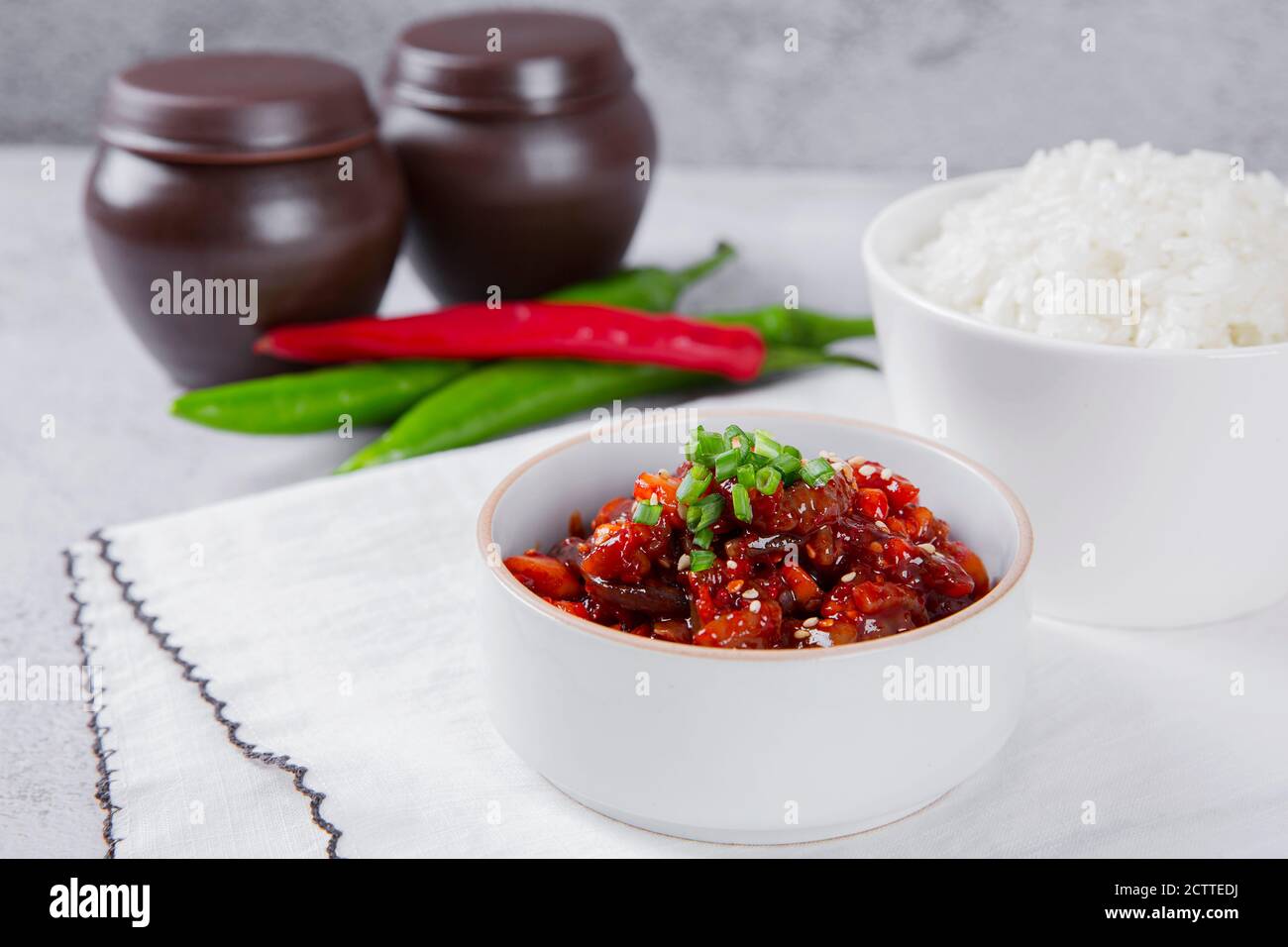 Delicious Korean food, a collection of various Korean dishes 166 Stock ...