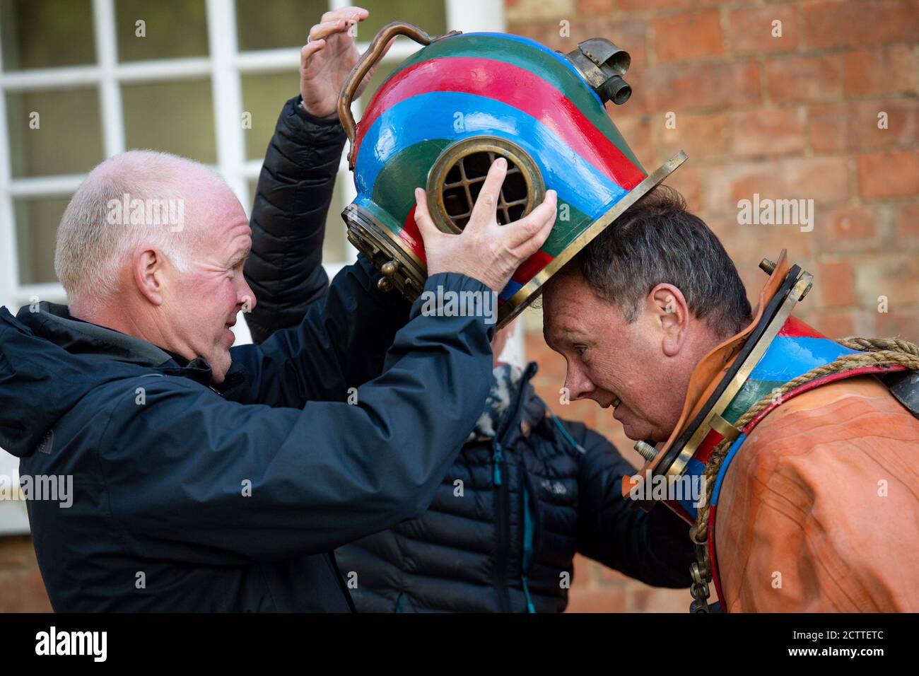 Lloyd Scott at the launch event for Scott's Three Peaks Challenge at ...