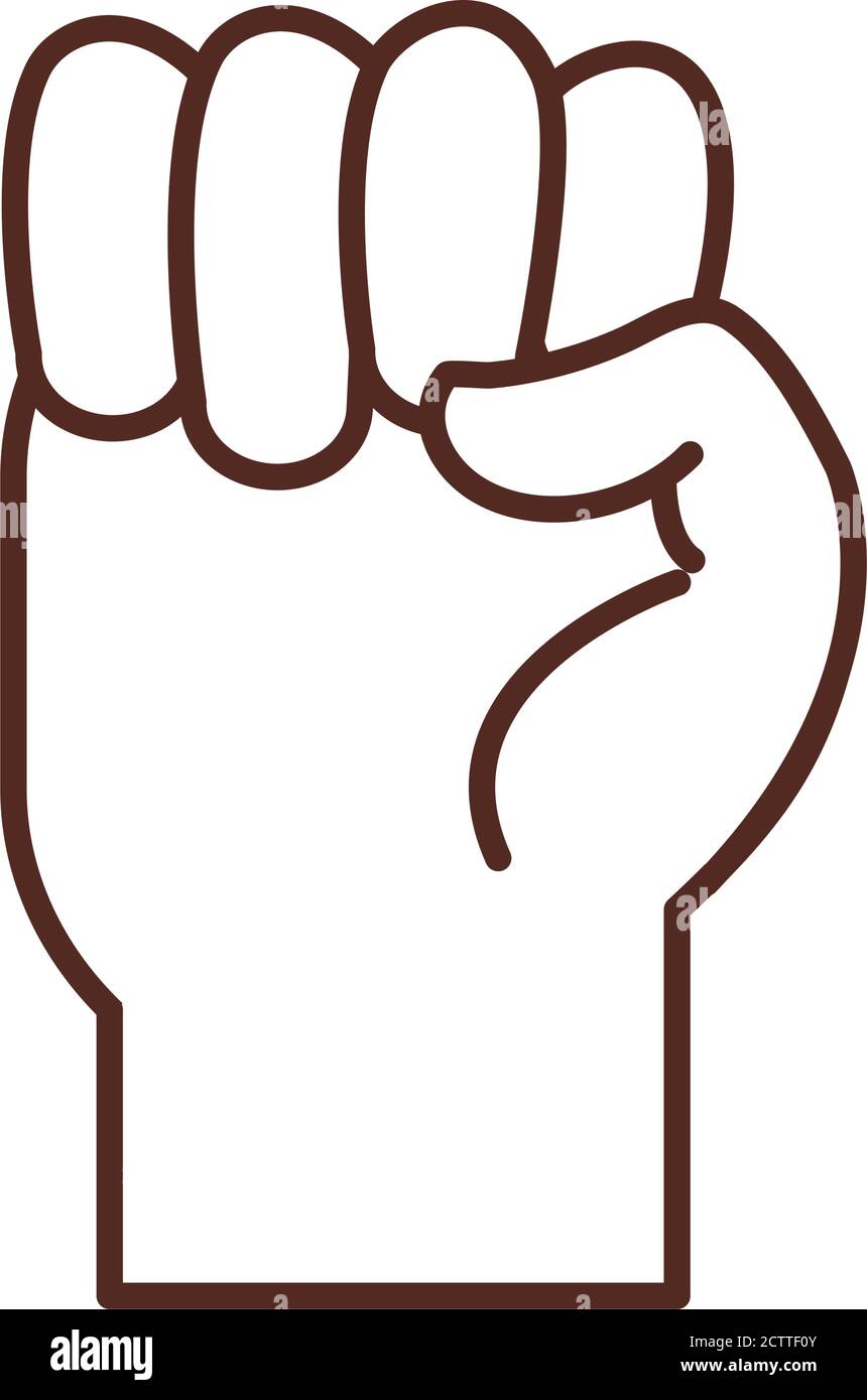 sign language hand gesture indicating e letter vector illustration line ...
