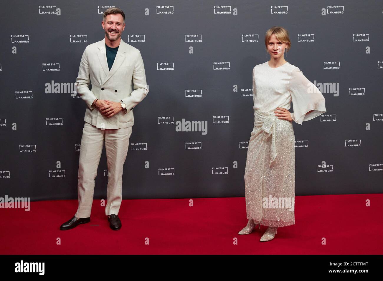 Hamburg, Germany. 24th Sep, 2020. Jochen Schropp and Frida-Lovisa ...