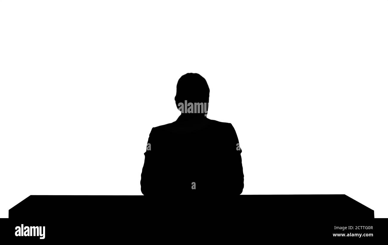 Newsreader announcement hi-res stock photography and images - Alamy