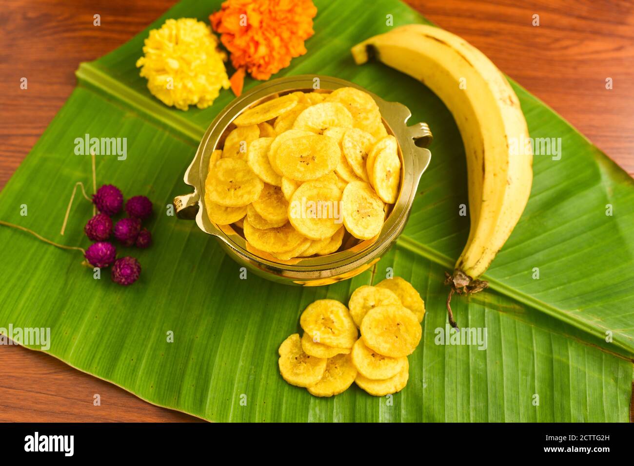Kerala banana chips for Onam festival popular deep fried snack ...