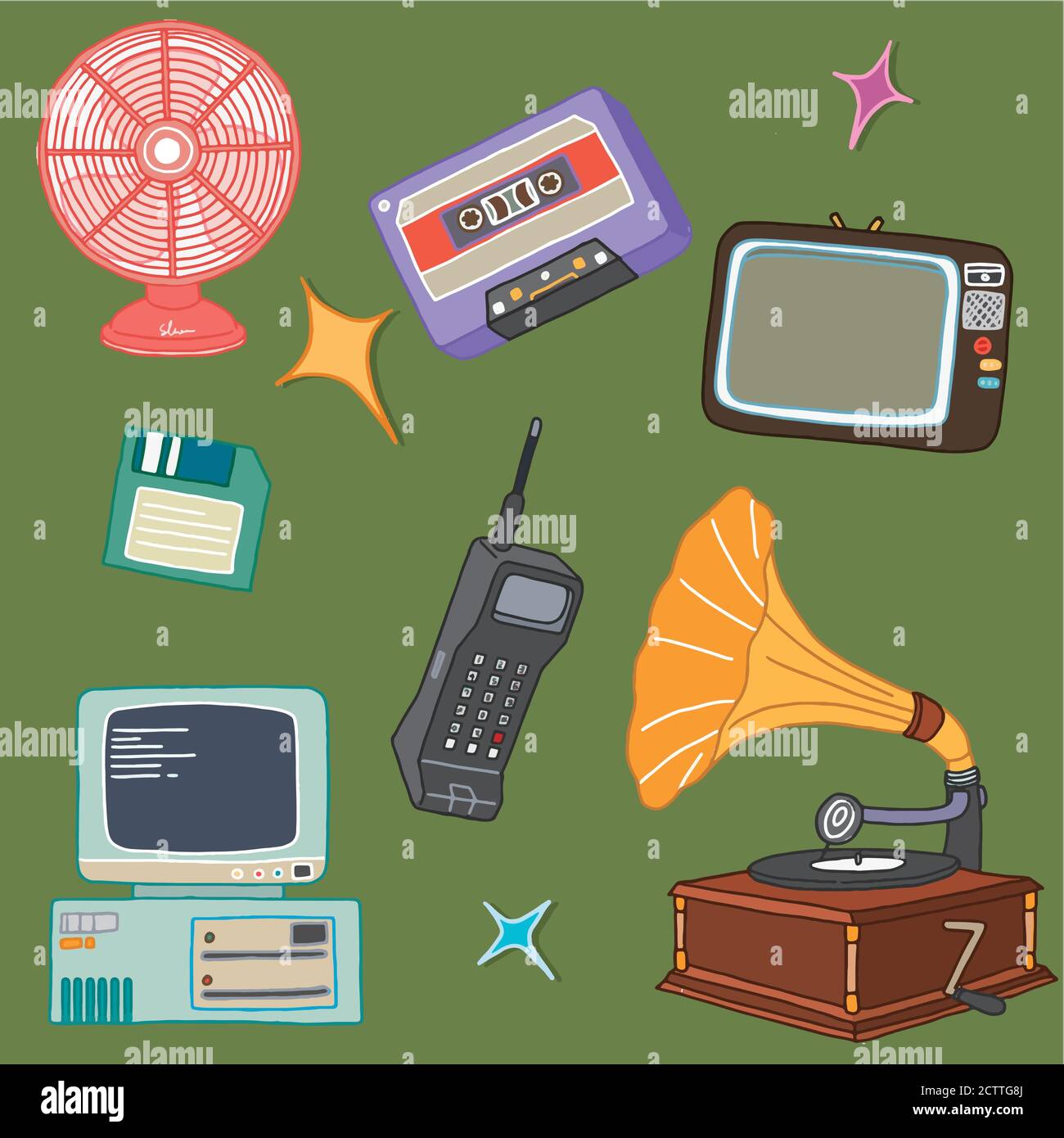 Tv props Stock Vector Images - Alamy