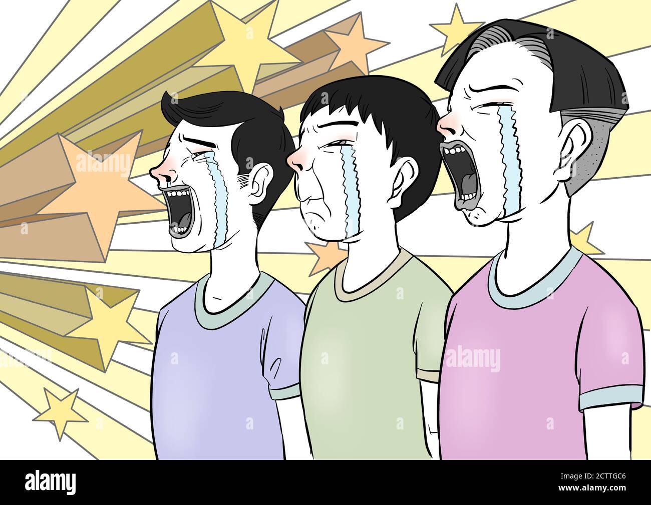 Concept of comic book cartoon pop art retro style illustration 015 ...