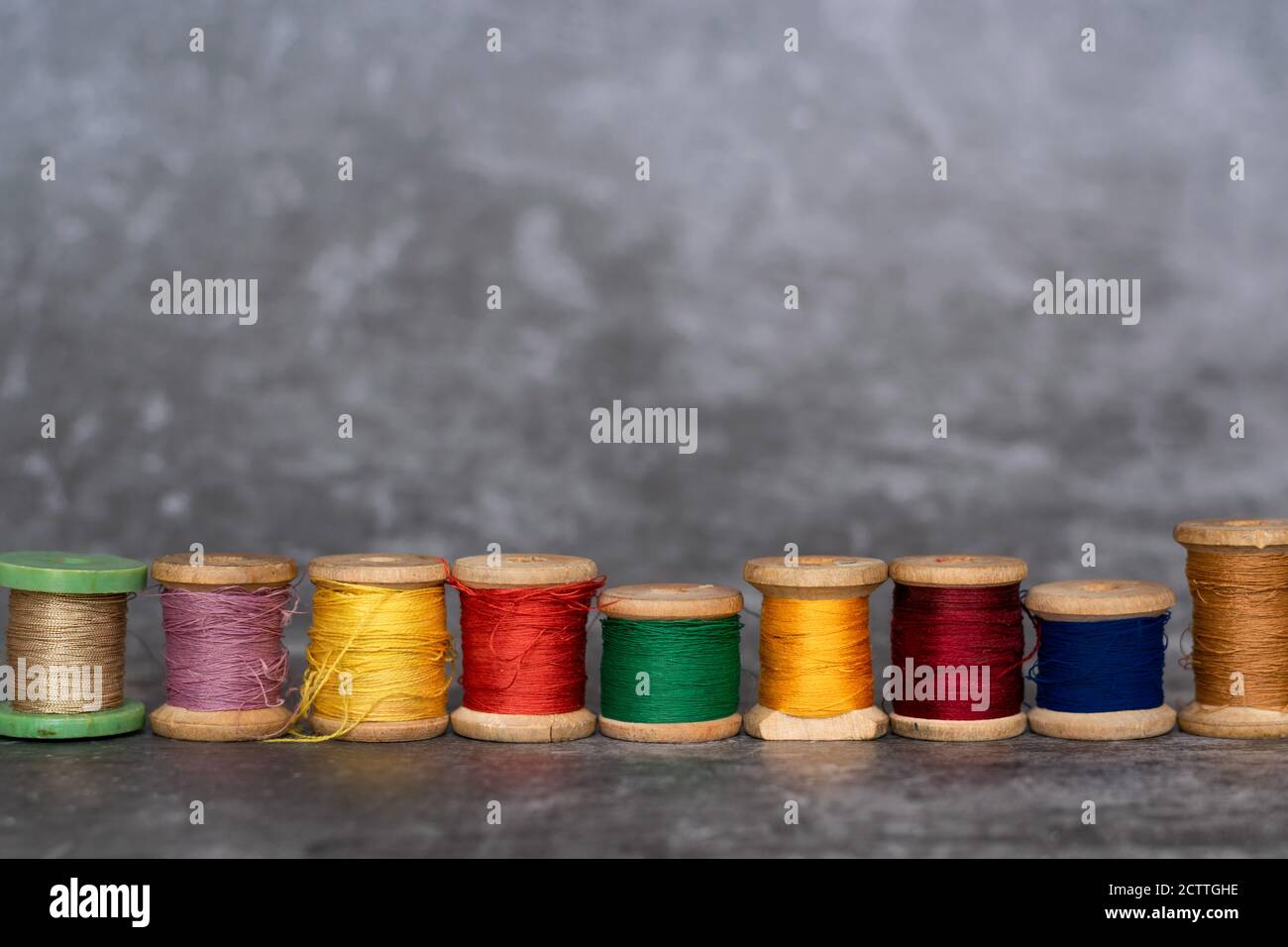 Cotton spool old mill hi-res stock photography and images - Alamy