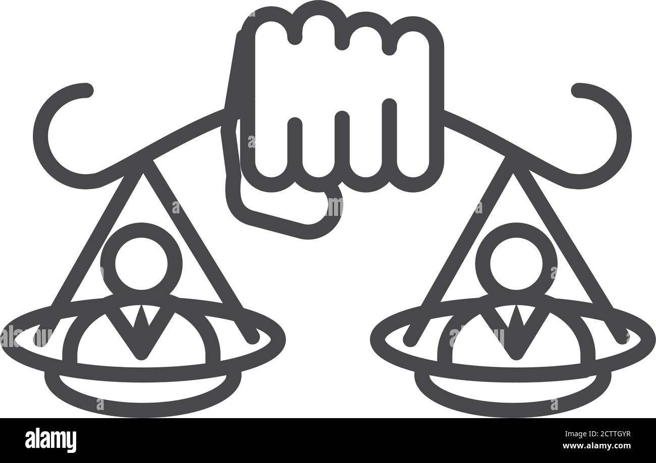 international human rights day, hand holding balance equility people ...