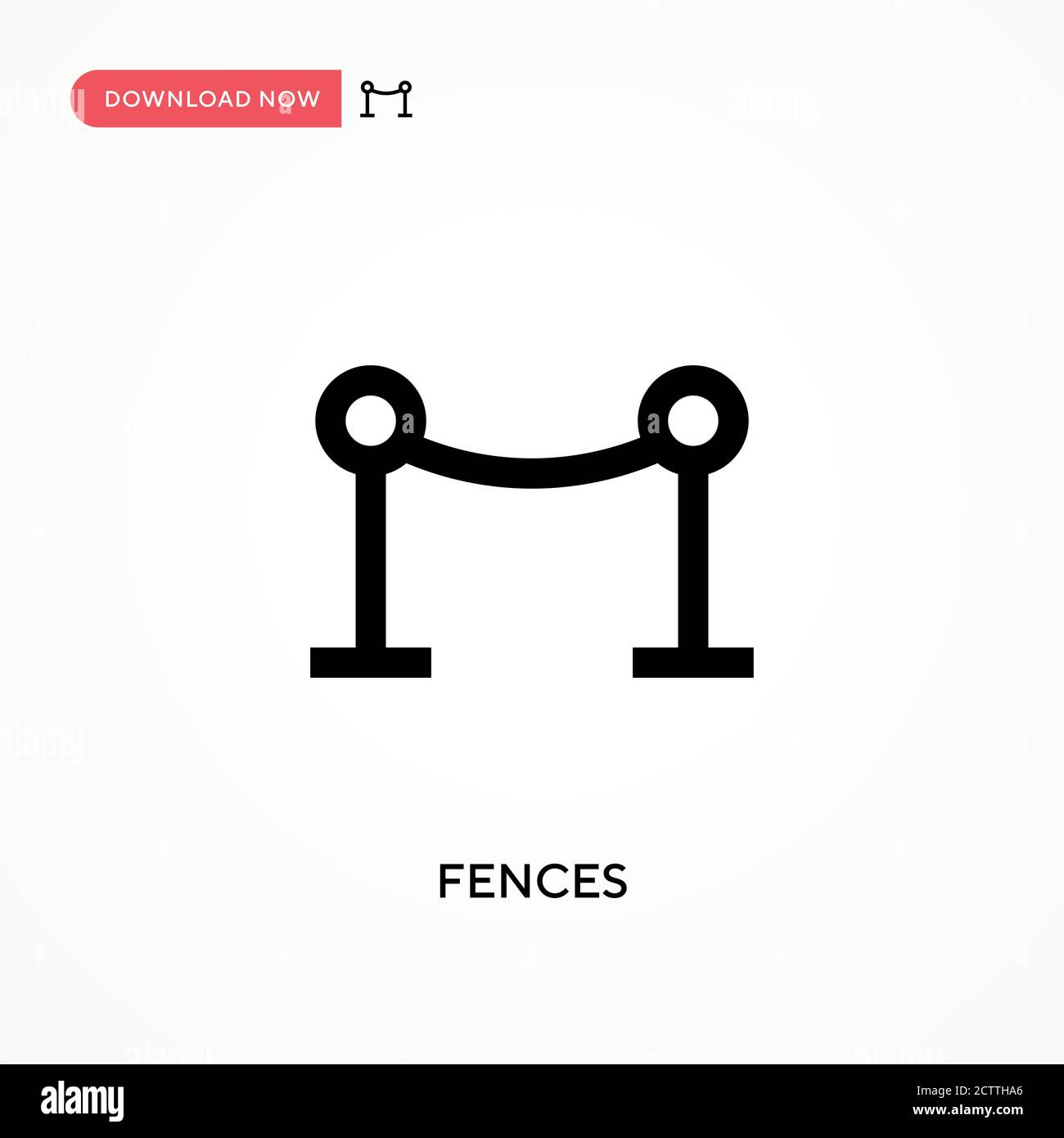 Site safety fences Stock Vector Images - Alamy