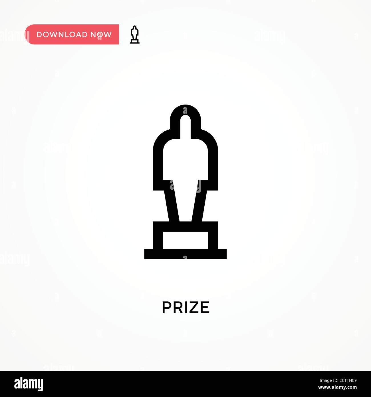 Prize vector icon. . Modern, simple flat vector illustration for web ...