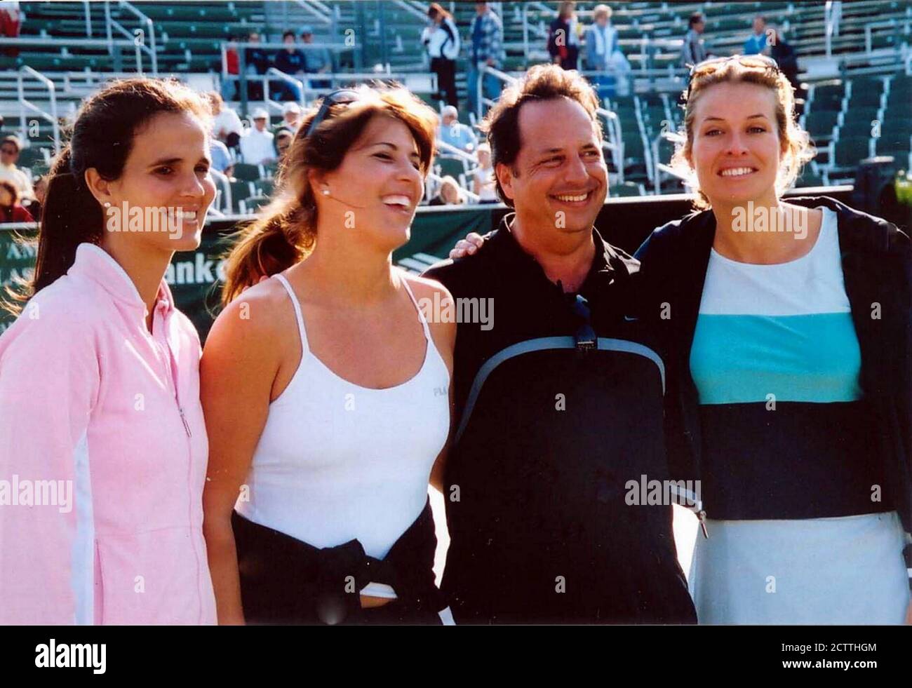 VS model Frederique, Jon Lovitz, Jennifer Capriati, at the Chris Evert ...