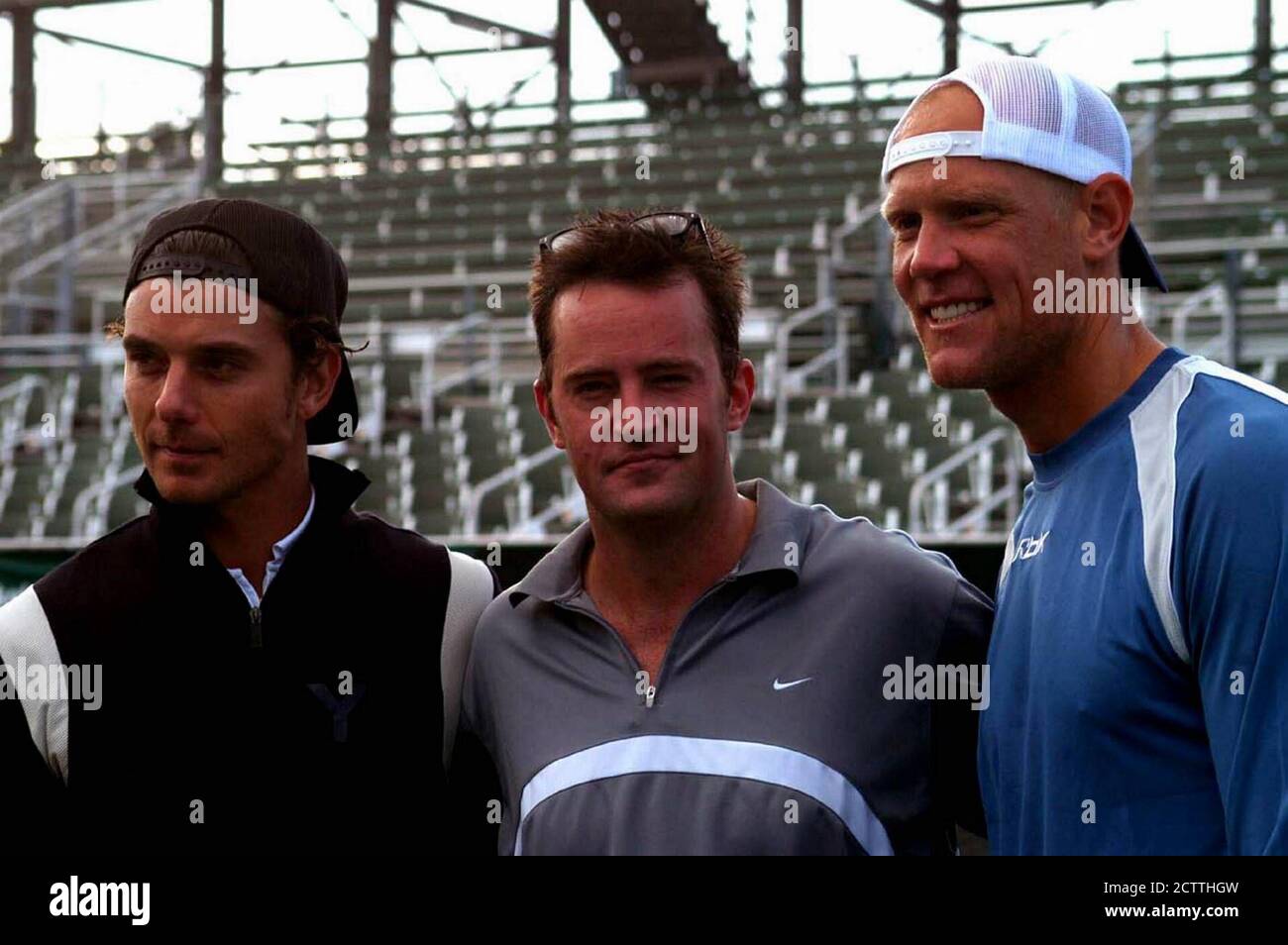 Bushs frontman Gavin Rosdale, Matthew perry and Matt Jensen at the ...