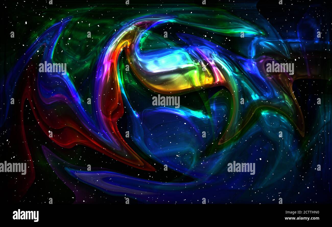 Abstract modern painting.digital modern background.colorful texture ...