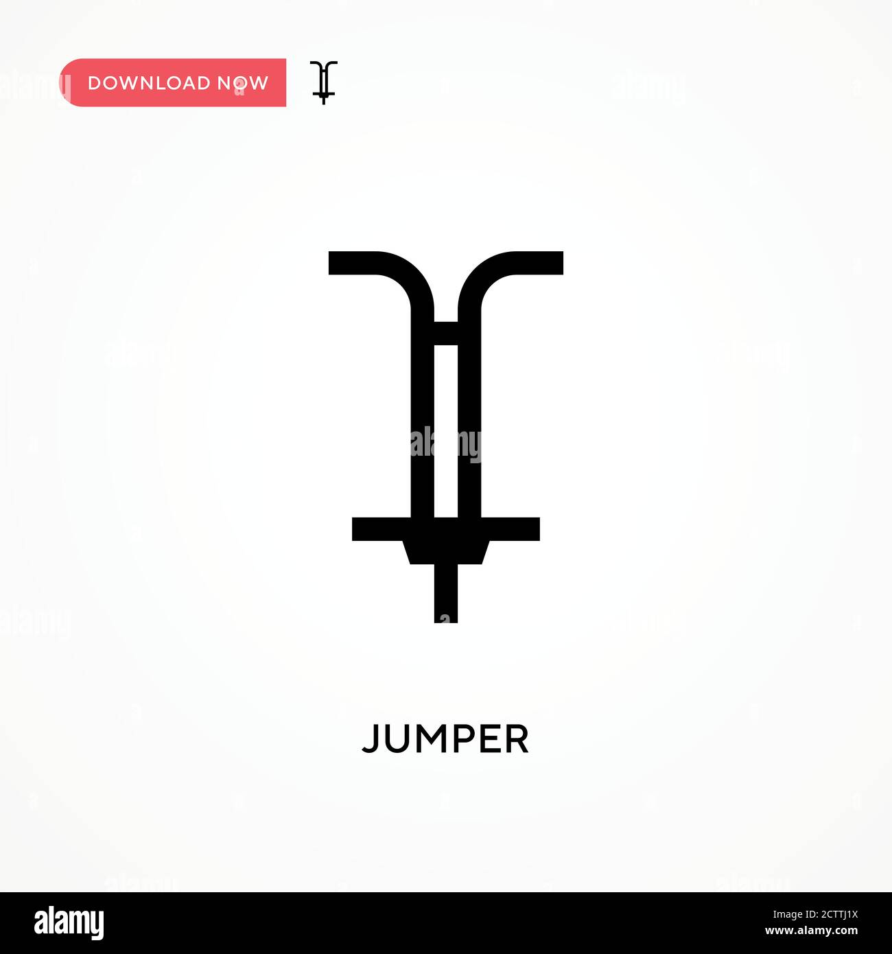 Jumper vector icon. . Modern, simple flat vector illustration for web ...