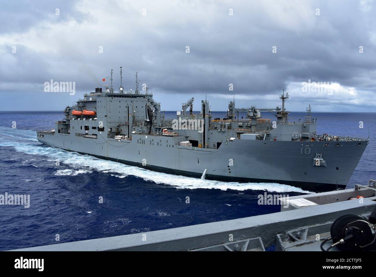PHILIPPINE SEA (Sept. 14, 2020) – The Lewis and Clark-class dry cargo ...