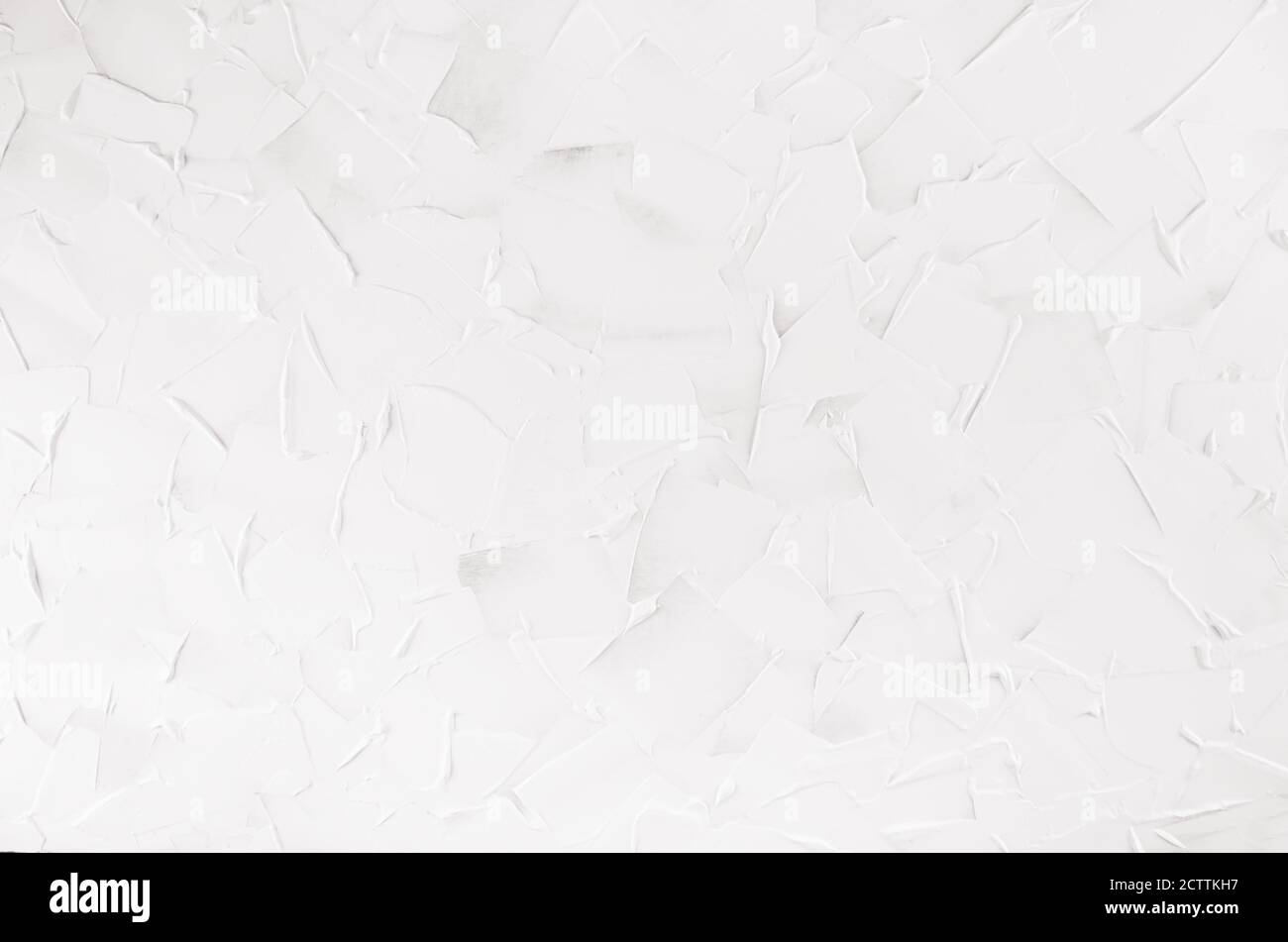 Simple white plaster texture with waves and smears as modern soft light ...