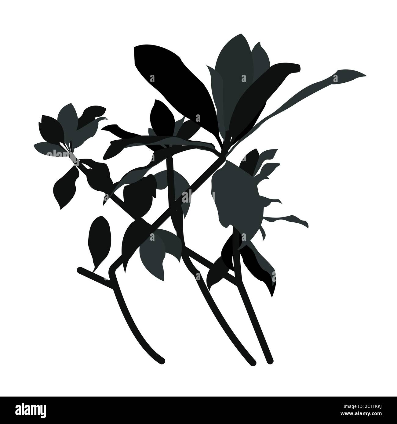 Background blurred shadows branches Stock Vector Images - Alamy