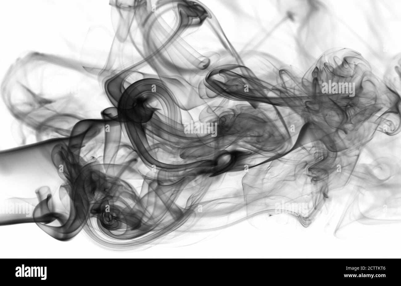 Transparent gray smoke shape background isolated on white Stock Photo ...