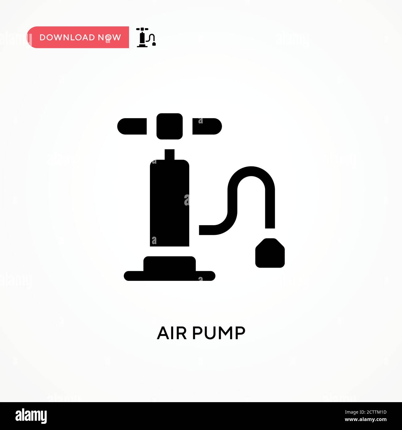 Simple portable hand pump Cut Out Stock Images & Pictures - Alamy