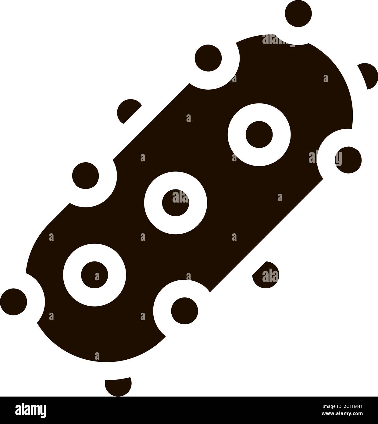 Virus Pathogen Element Vector Sign Icon Stock Vector Image & Art - Alamy