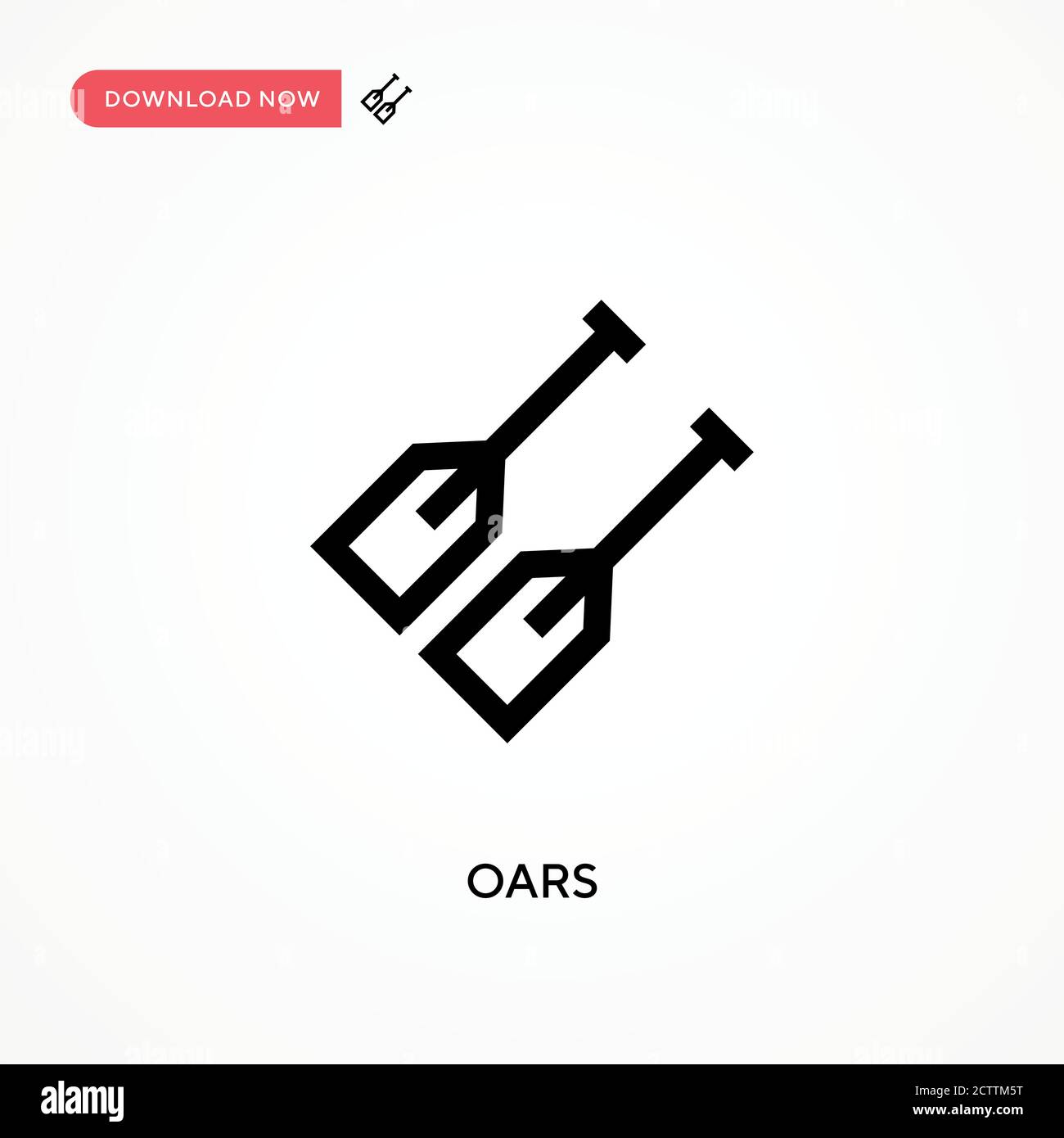 Row rowing oars Stock Vector Images - Alamy