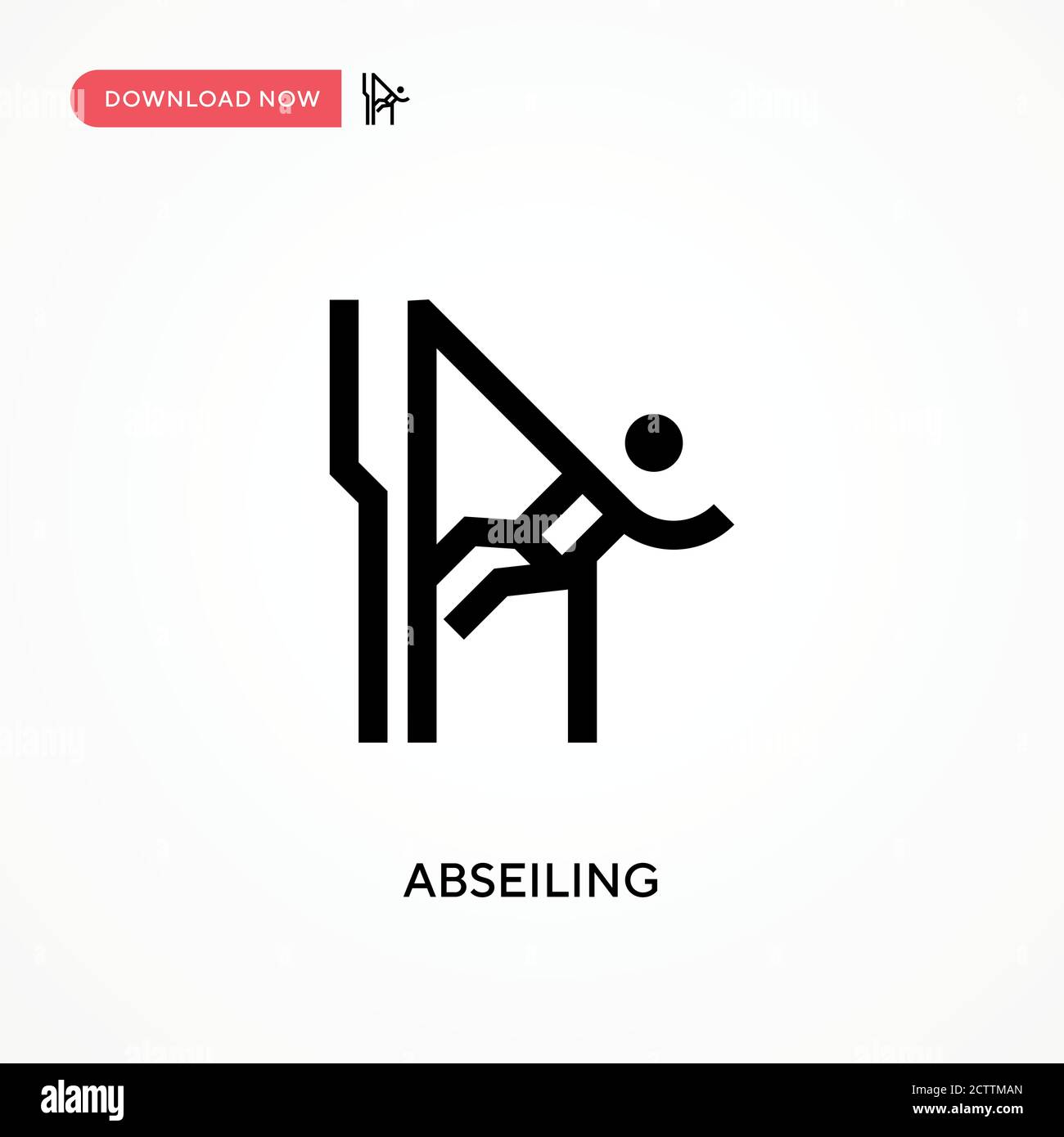 Abseiling building Stock Vector Images - Alamy