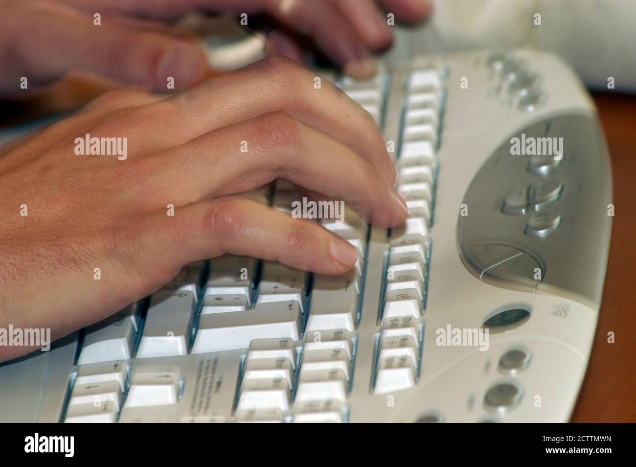 computer keyboard and keys for written electronic communication ...