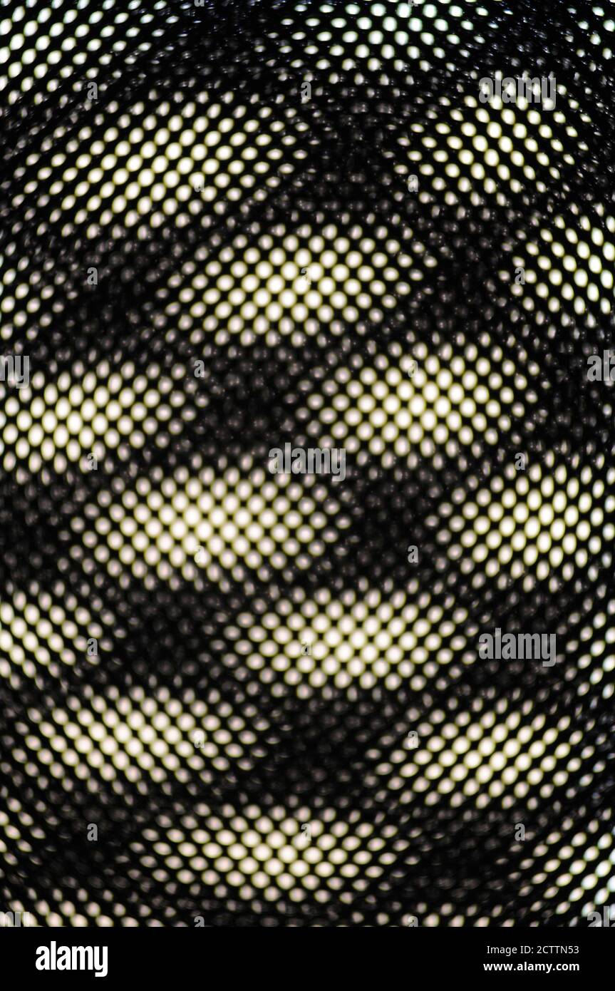 circle or round shaped object, pattern and texture in lighting Stock ...