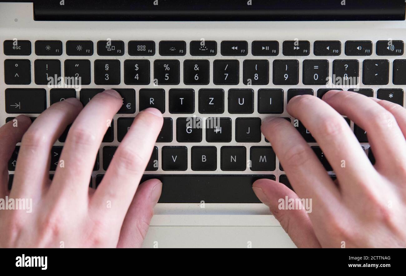 computer keyboard and keys for written electronic communication ...