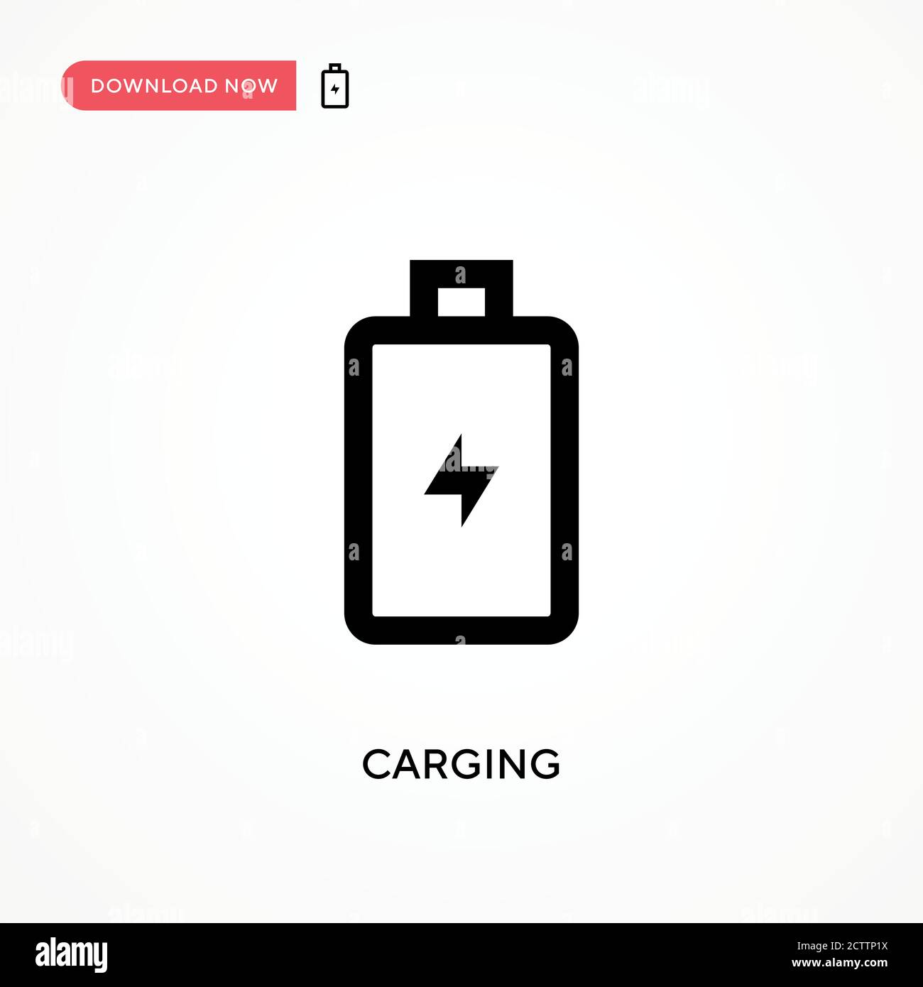 Carging vector icon. . Modern, simple flat vector illustration for web ...
