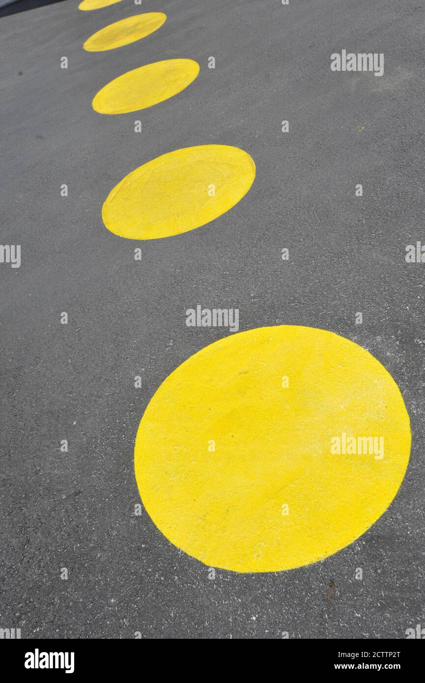 circle or round shaped object, pattern and texture on a surface Stock ...