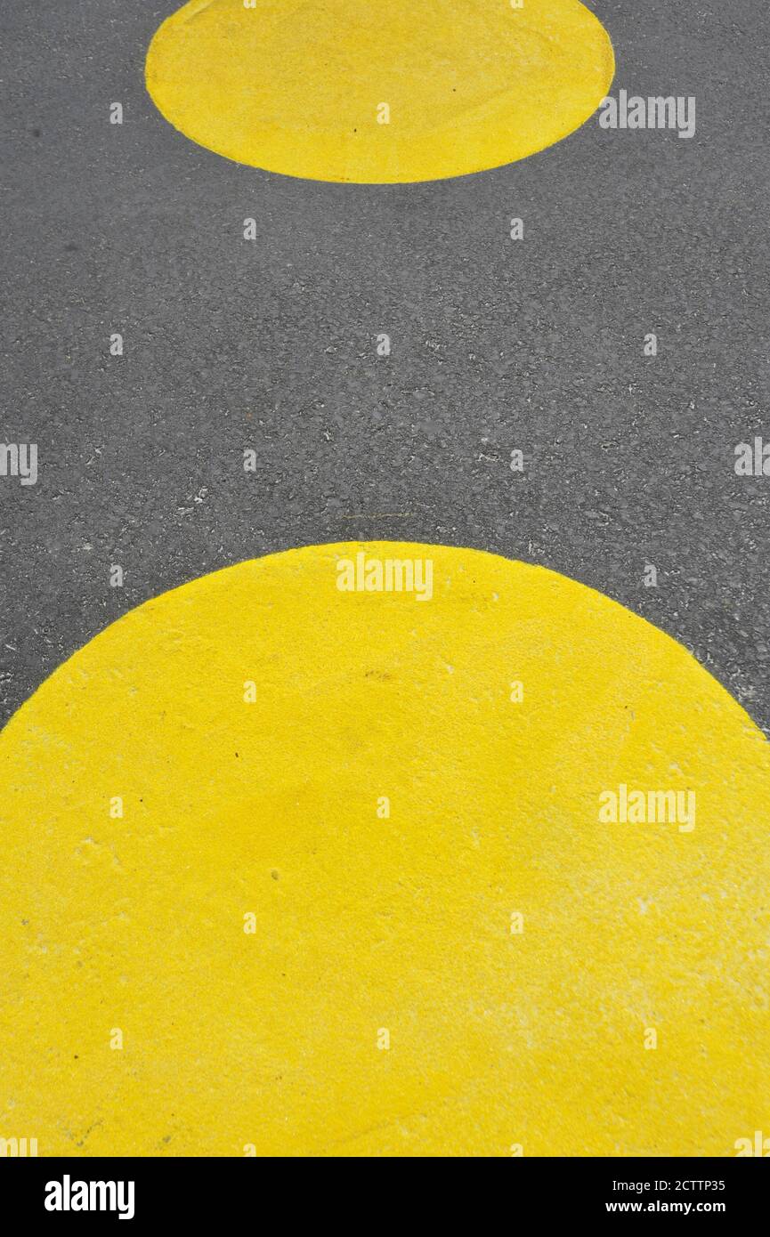 circle or round shaped object, pattern and texture on a surface Stock ...