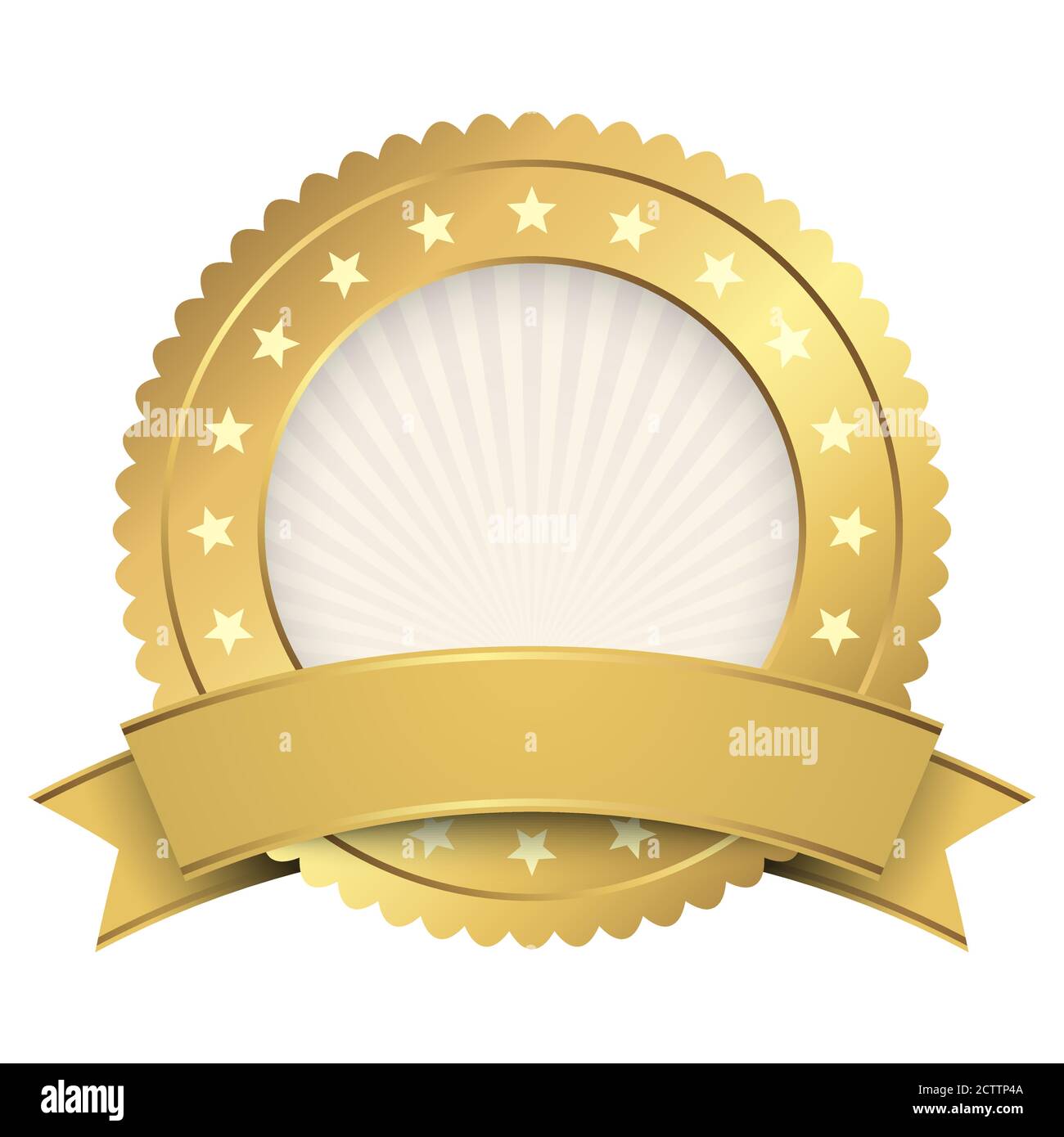 Button template gold with golden banner vector file Stock Vector Image ...