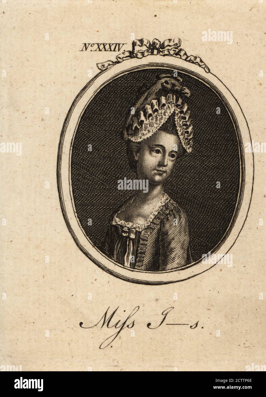 Miss Jones, a young officer's widow seduced by Henry Lawes Luttrell ...