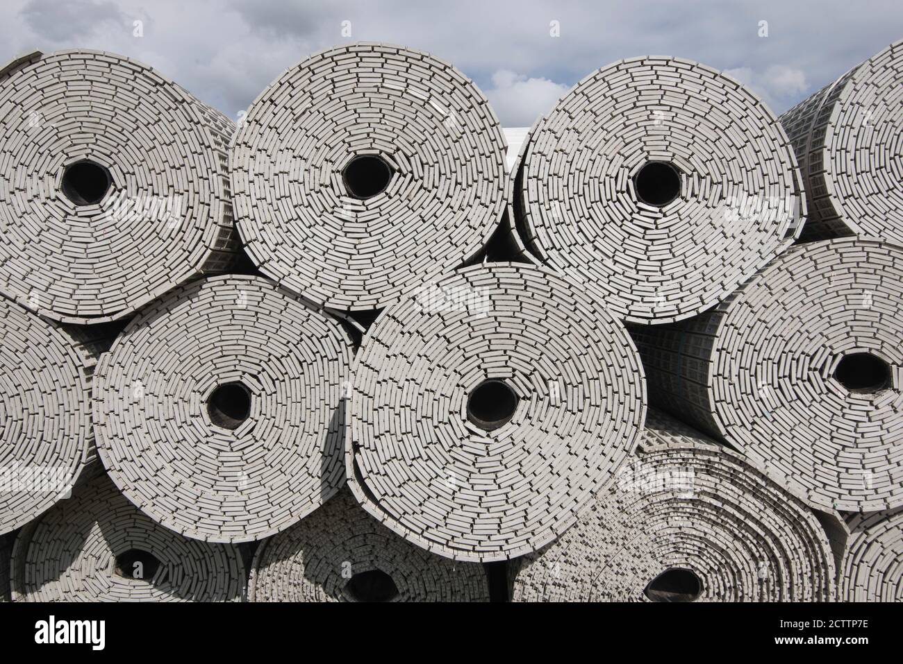circle or round shaped object, pattern and texture on a surface Stock ...