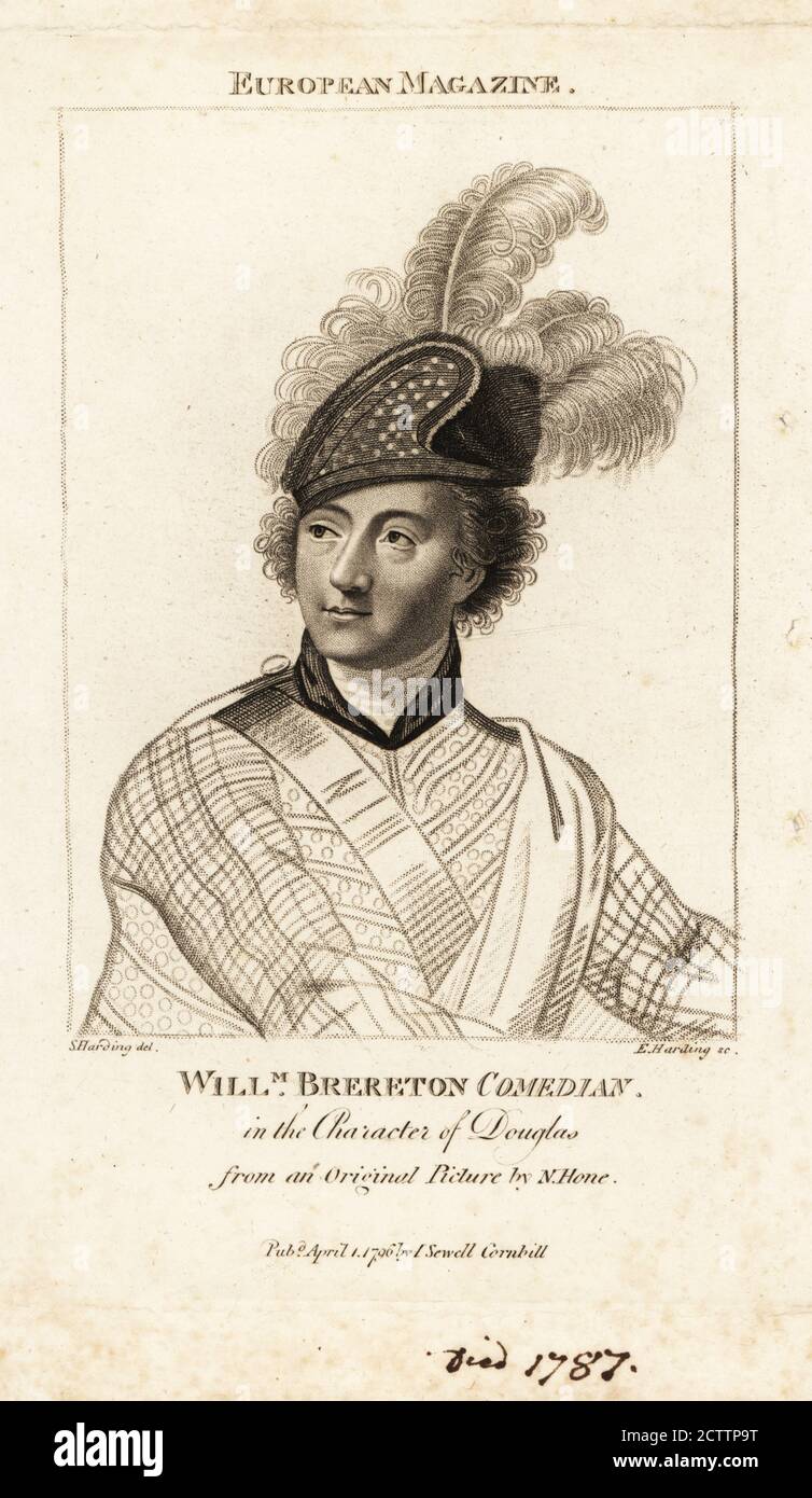 William Brereton (1751-1787), English actor and comedian. A famously ...