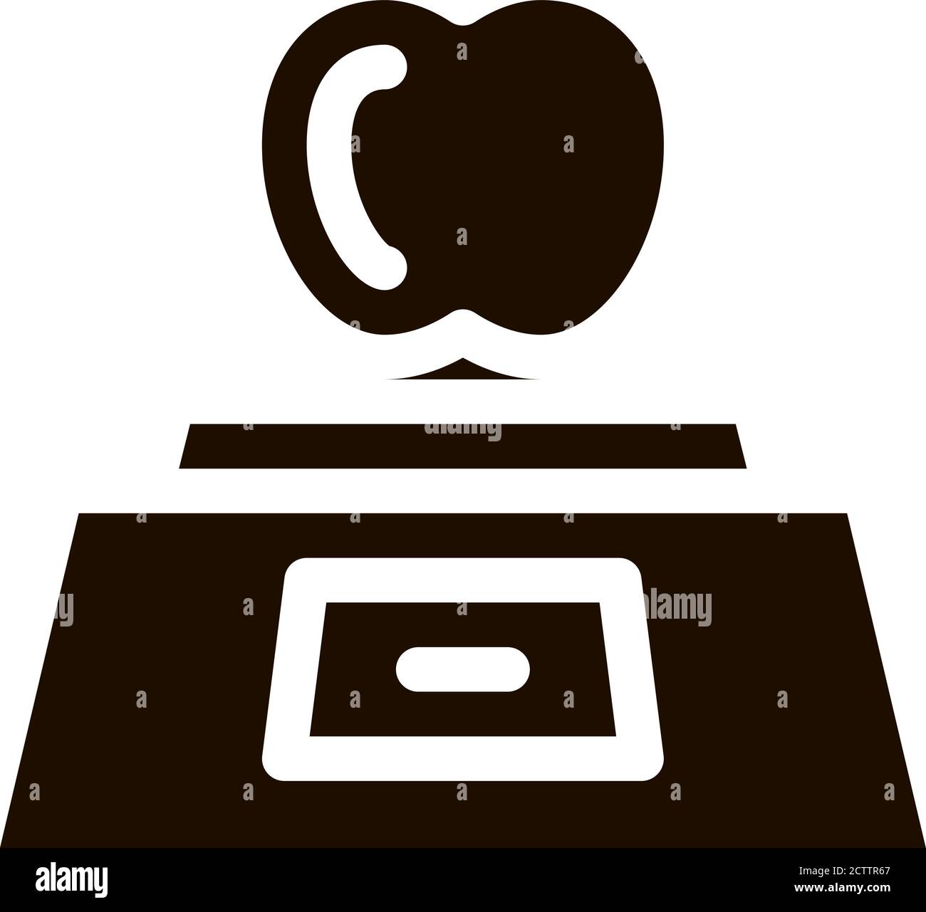 Nutrition icon apple wheat Stock Vector Images - Alamy