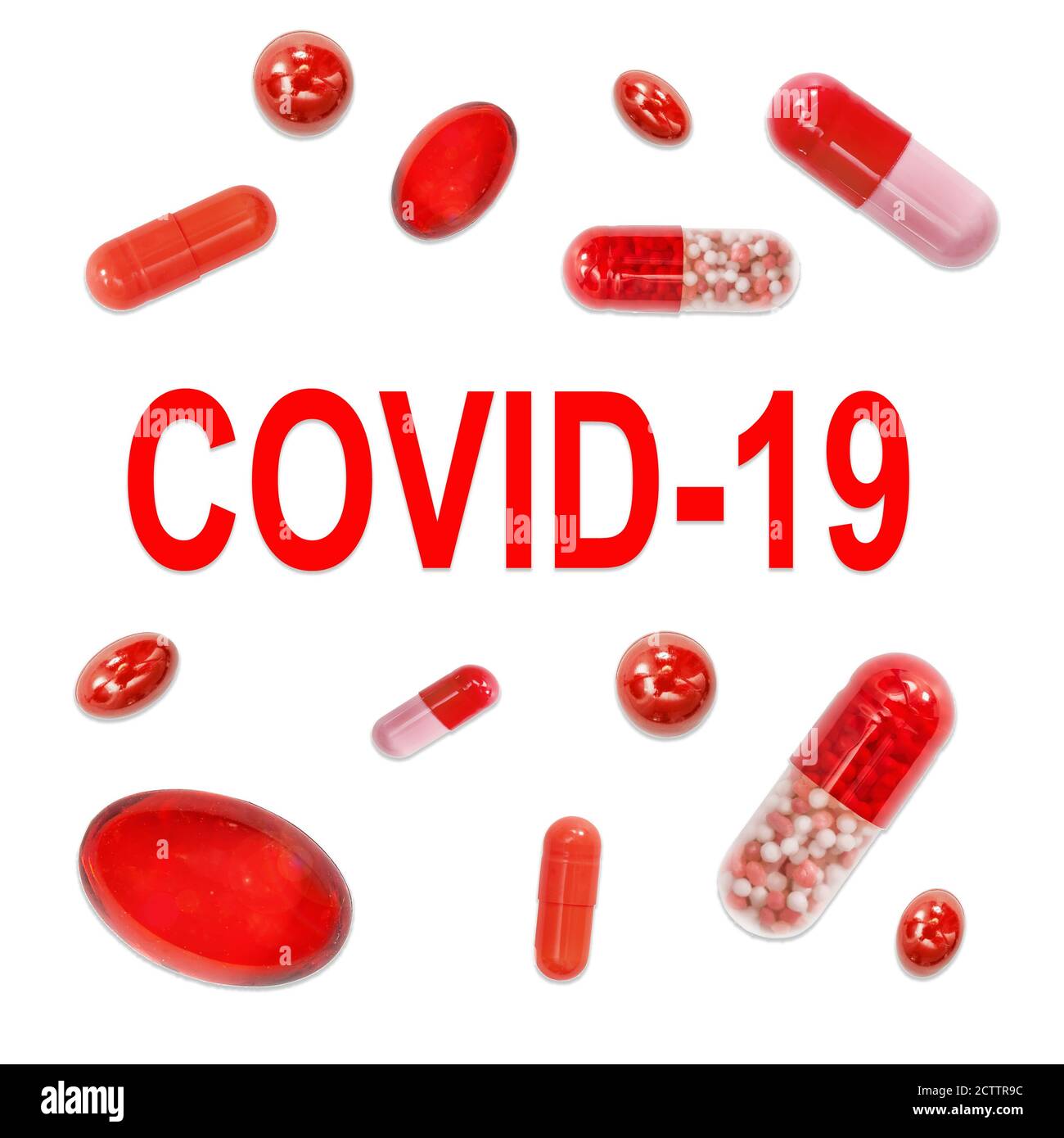 Covid 19 vaccine capsule Cut Out Stock Images & Pictures - Alamy