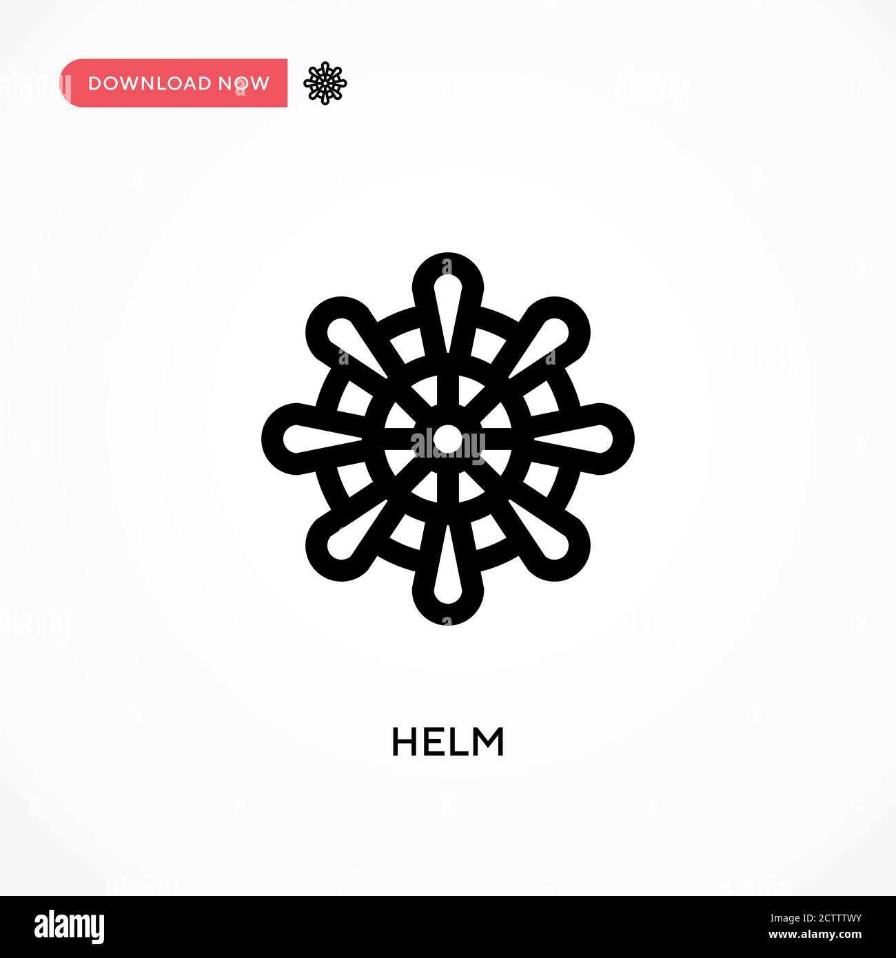 Helm vector icon. . Modern, simple flat vector illustration for web ...