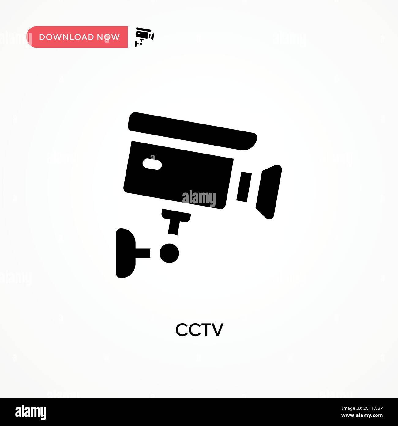 Cctv vector icon. . Modern, simple flat vector illustration for web ...