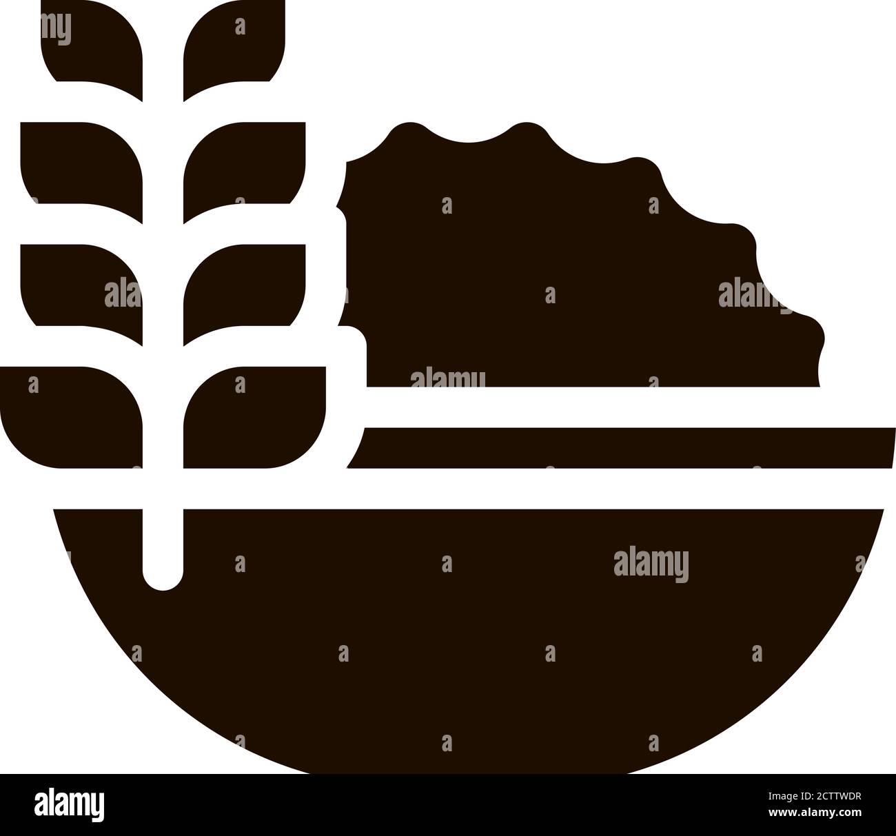 Nutrition icon apple wheat Stock Vector Images - Alamy