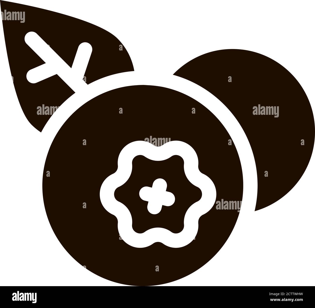 Blueberry blackberry line white Cut Out Stock Images & Pictures - Alamy