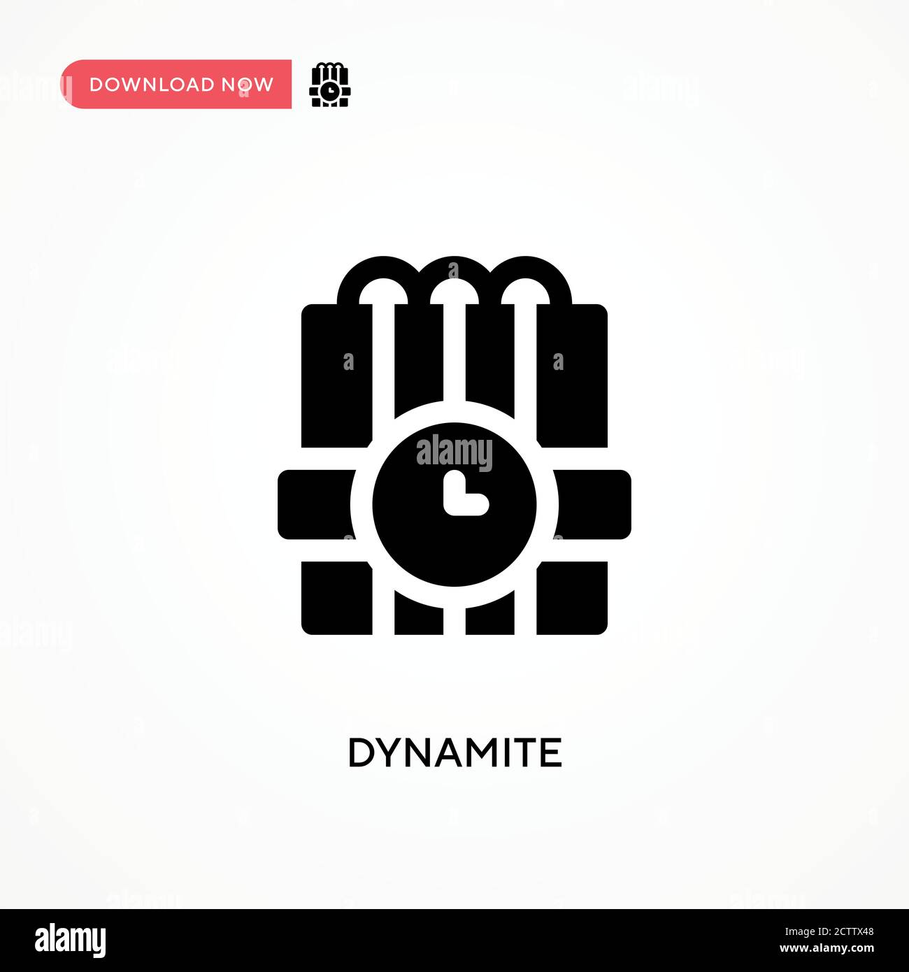Dynamite vector icon. . Modern, simple flat vector illustration for web ...