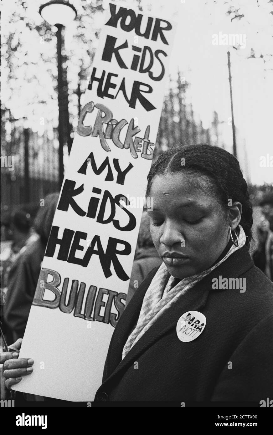 Gun protest Black and White Stock Photos & Images - Alamy